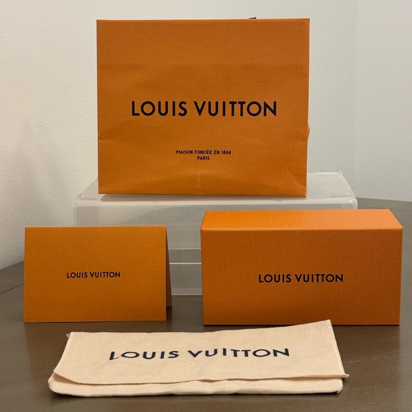 Louis Vuitton | Accessories | Louis Vuitton Orange Box Collection ...